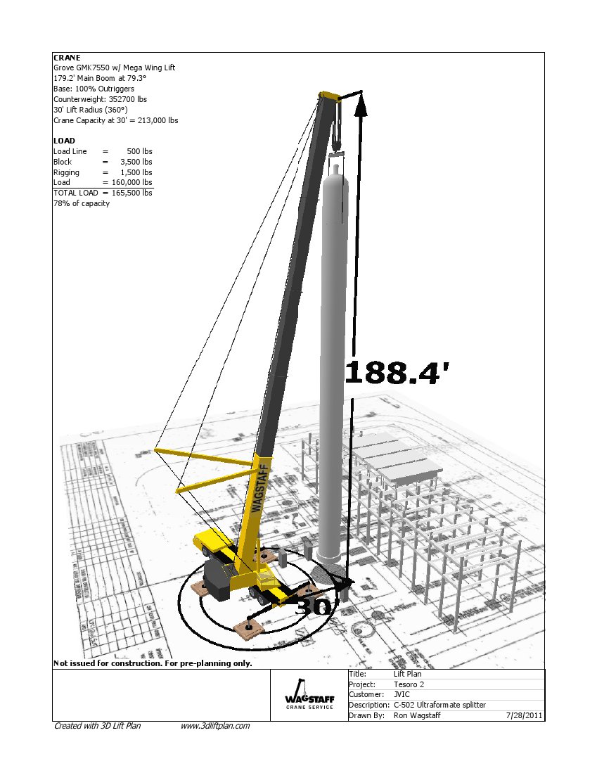 3D Lift Plan - Crane Lift Planning Software